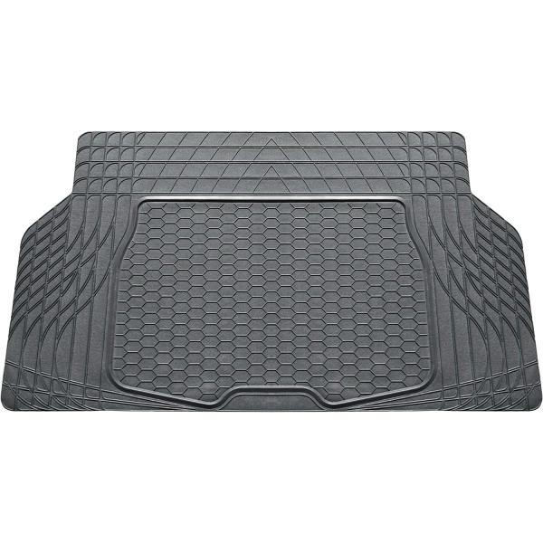 商品名TLH Semi Custom Trimmable Vinyl Gray Cargo Mat, Large Heavy-Duty Rubber Cargo Mat for Cars, Universal Fit Full Set, T...