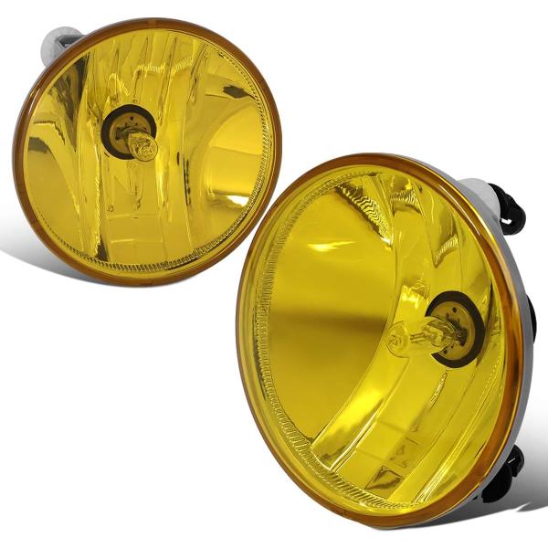 商品名Auto Dynasty フロントバンパー ドライビングフォグライト シルバラード コロラド タホ シエラ キャニオン ユーコン 07-19 運転席側 助手席側 アンバーレンズAuto Dynasty Front Bumper Dri...