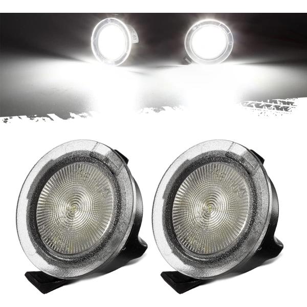 商品名Partsam フルLED サイドミラーパドルライトランプ アセンブリ キセノンホワイト F-150 Expedition Raptor Explorer Edge Flex Fusion Taurus X Lincoln Navig...