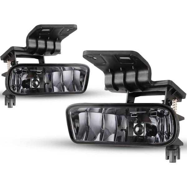 商品名AUTOFREE Fog Lights Assembly Compatible with 99-02 Chevy Silverado 1500 2500, 00-06 Chevy Suburban Tahoe Fog Lamps in...