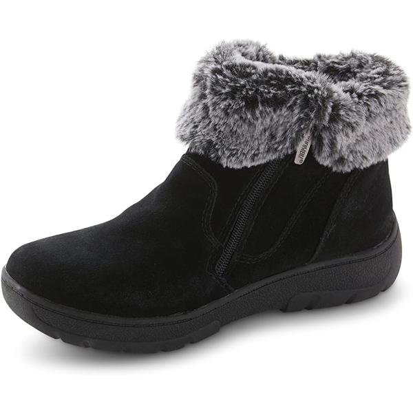商品名Khombu レディース Jessica 全天候ブーティー US サイズ: 8 カラー: ブラックKhombu Women's Jessica Ankle Boots Faux Fur Shearling Lining for Col...