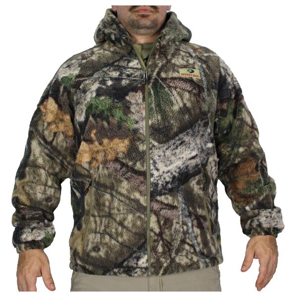 商品名: EHG Elite Mossy Oak Wasatch シェルパフード付きジャケット (モッシーオークブレイクアップカントリー、L) EHG Elite Wasatch Sherpa Fleece Ultra Quiet Bow ...