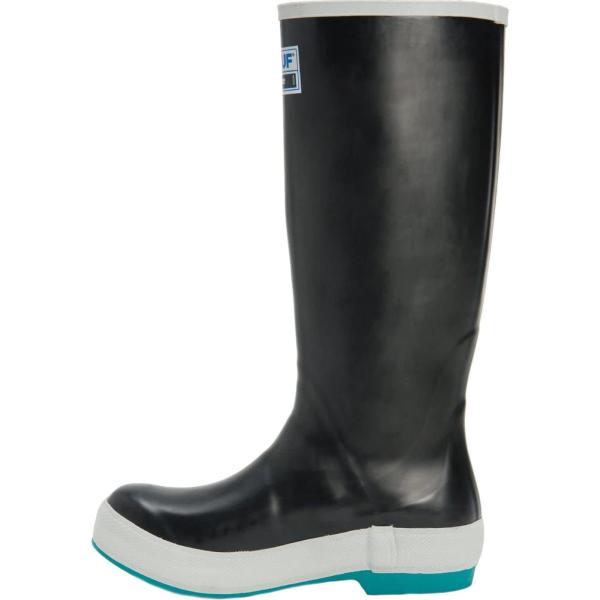 商品名Xtratuf レディース Fishe Wear 15インチ レガシーブーツ, ブラック, 11XTRATUF 15"" FISHE  WEAR LEGACY - WOMEN’S Black/Groovy Grayling (XWFL...