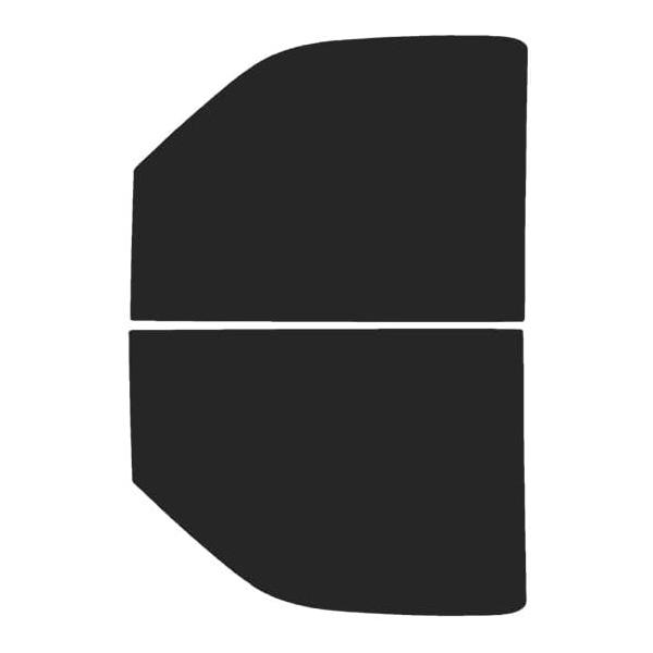 商品名プレカットウィンドウスモークキット - 適合車種: 2003-2020シボレーエクスプレスカーゴバン(フルバン) - 自動車用ウィンドウフィルム Front Door Window Kit ブラック 2003-2020-Express...