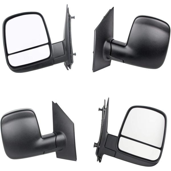 商品名Roane Concepts 交換用左運転席側および/または右助手席側ドアミラー (GM1320395、GM1321395) 2008 - 2014 シボレー エクスプレス GMC サバナ 1500 2008 - 2017 2500 ...