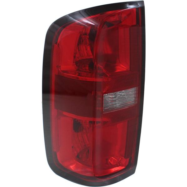 商品名EVAN FISCHER テールライトアセンブリ 2015-2019 シボレーコロラドレッドレンズ CAPA 運転席側Evan Fischer NHTSA/DOT Compliant Tail Light Compatible Wit...