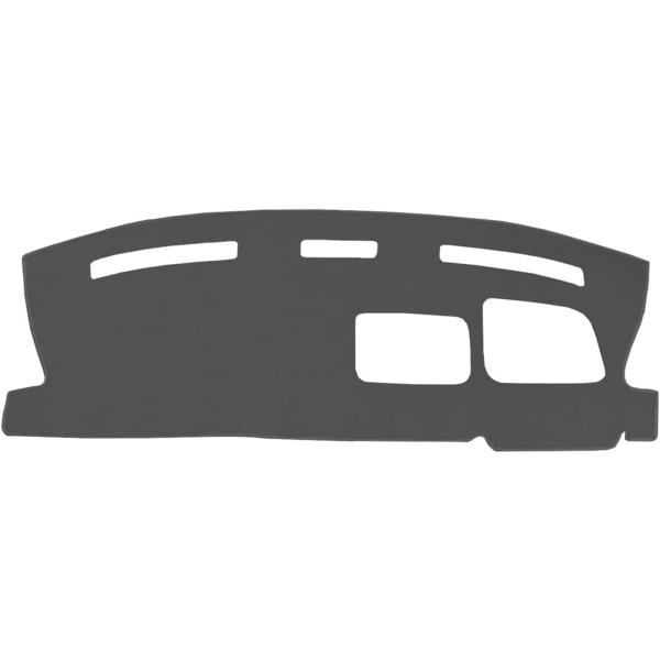 商品名カーペットダッシュカバー シボレーエクスプレスバン 2017-2022 ダッシュボードカバーマット オープントレー (チャコール)Carpet Dash Cover Compatible with Chevy Express Van ...