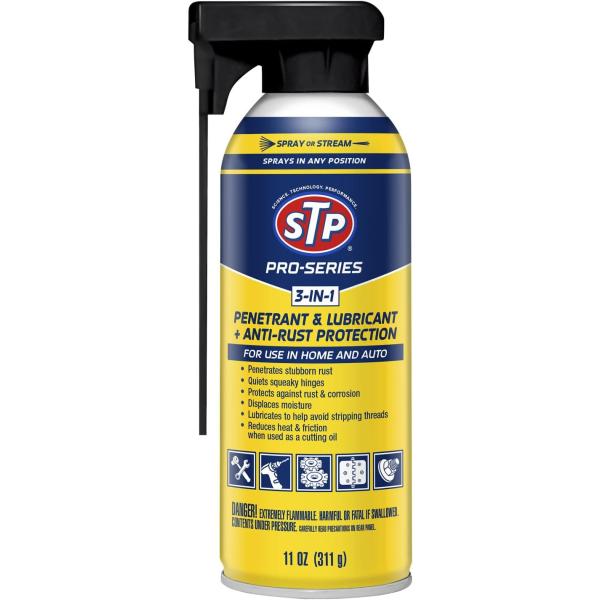 商品名STP Pro Series Car Rust Remover, 3-in-1 Lubricant and Penetrant for Home, Cars and Truck, 11 Oz, STPブランド：STP商品サイズ：11 ...