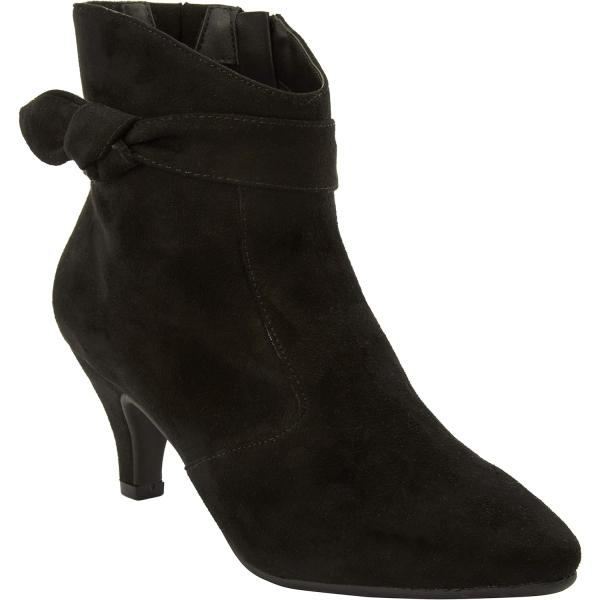 商品名Comfortview Wide Width Corrine Bootie | Short Ankle Boot | Low Heel | Women's Shoes - 8 1/2 WW, Blackブランド：Comfortview...