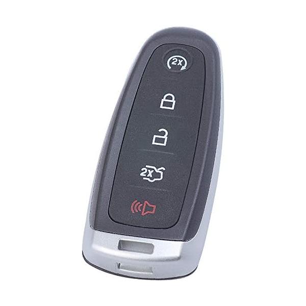 商品名Keymall keyless Entry Replacement Car Key Fob Remote 315MHz for Ford C-max Edge Explorer M3N5WY8609, CJ5T-15K601-Dxブラ...