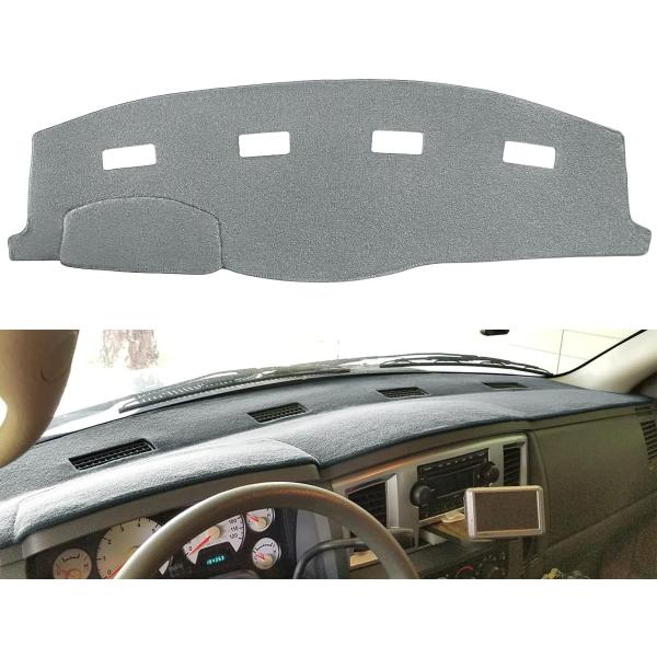 商品名Yiz ダッシュボードカバー ダッシュボードカバー マットパッド ダッジ・ラム 2006-2018用 ダッシュスピーカーなし グレイ YIZ994221 j16Yiz Dashboard Cover Dash Mat Pad Cust...