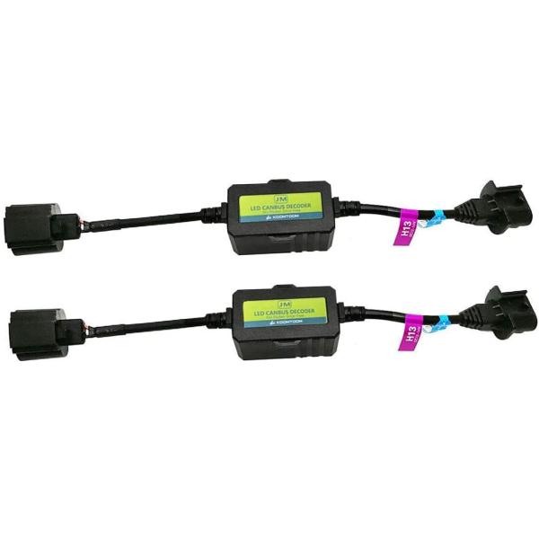 商品名AnyCar Led Headlight Decoder H13 9008 Canbus Resistor Anti-flicker Harness Headlight Bulb Decoder for 2016 Jeep Reneg...