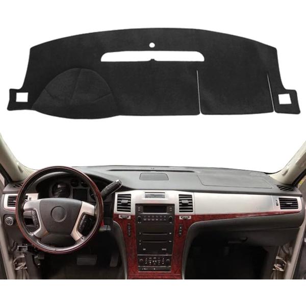 商品名AKMOTOR ダッシュカバー ダッシュボードカバーマット キャデラックエスカレード 2007-2014 エアバッグ用カットアウト付き スピーカー用カットアウトなし ブラック J18AKMOTOR Dash Cover Dashboa...