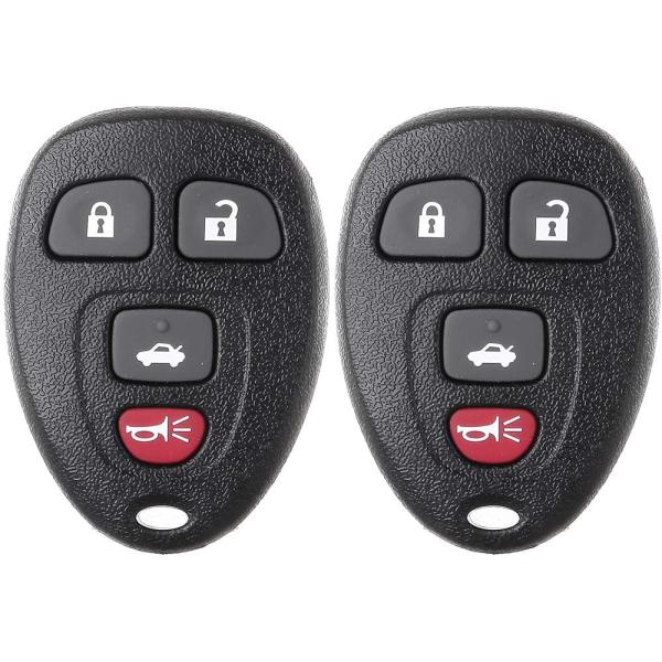 商品名cciyu X 2 Flip Key Fob 4 buttons Replacement for 06 07 08 09 10 11 for Buick Lucerne for Cadillac DTS for Chevy for I...