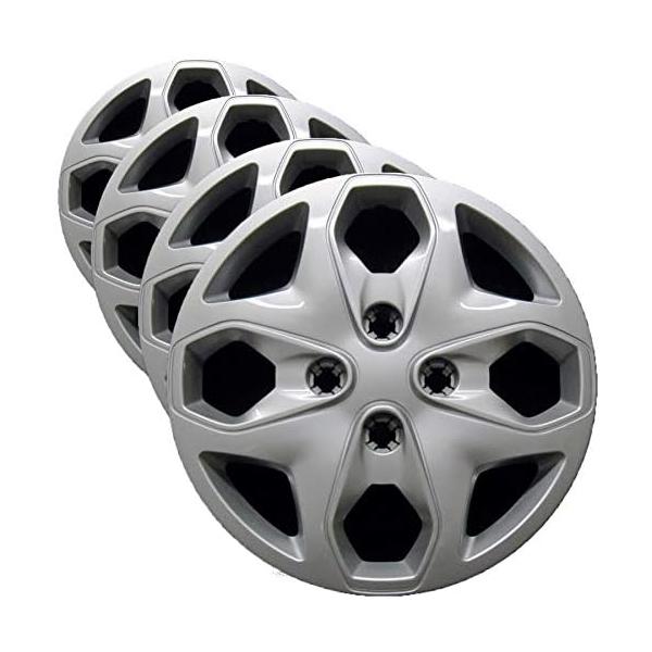 商品名プレミアムレプリカ ハブキャップセット | フォード フィエスタ 2011-2013 | 交換用 15インチ ホイールカバー (4ピース)Premium Replica Hubcap Set, Fits Ford Fiesta 201...