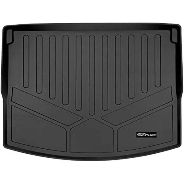 商品名SMARTLINER Black Cargo Liner Trunk Floor Mat for 2021 Chevrolet Trailblazer Cargo in Upper Deck Positionブランド：SMARTLIN...
