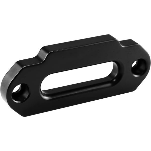 商品名Ucreative アルミホースフェアリード ATV 2000-3500ポンド ウィンチ 4 7/8インチ (124mm) マウント光沢(ブラック)Ucreative Aluminum Hawse Fairlead for ATV 2...