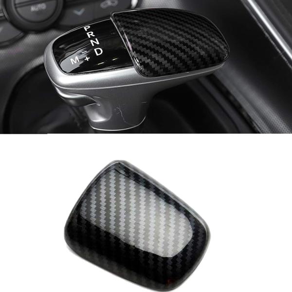 商品名Challenger ST SRT外装カーアクセサリー チャレンジャーST SRT 2015 2016 2017 2018 2019用 Gear Shift Knob Cover 1PCS 6312015-2021 Compatibl...