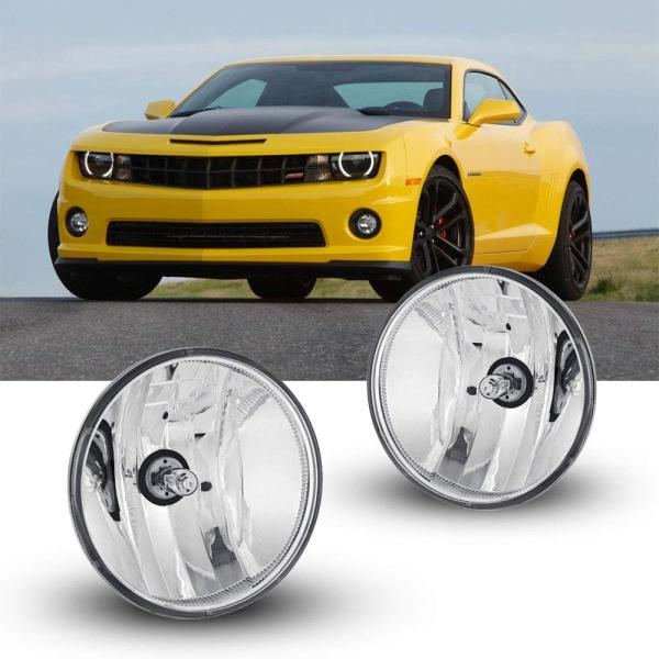 商品名フォグライト 10-13 カマロ 07-12 GMC アカディア フォグランプ 15-16 コロラド 07-14 サバーバン タホ フォグランプ クリアレンズパッセンジャーとダーヴィアーサイドFog Lights for 2010-2...