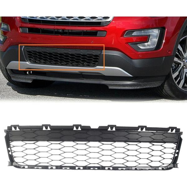 商品名KARPAL フロント下部バンパーグリルメッシュ FB5Z17K945AA 2016-2019 Ford Explorer対応KARPAL Front Lower Bumper Grille Mesh FB5Z17K945AA Com...