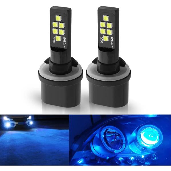 商品名SOCAL-LED LIGHTING 2x 880 893 899 LED Fog Light Bulb for Powersports Advanced 3030 SMD Bright Colorful Daytime Runnin...