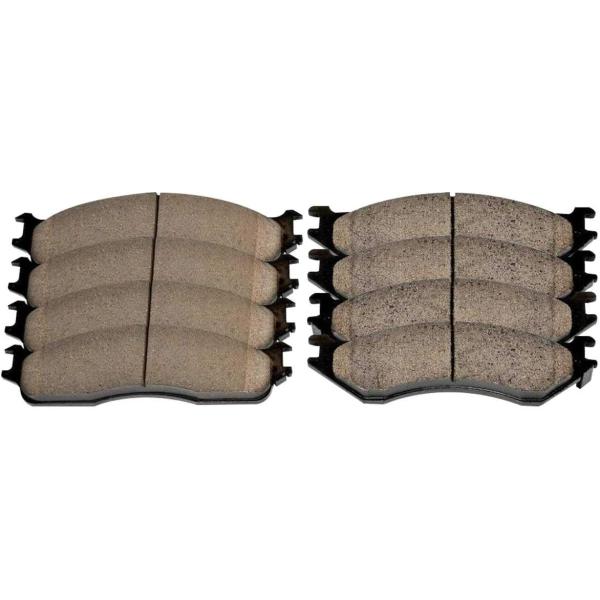 商品名AutoShack SCD965-702A Front and Rear Ceramic Brake Pads Set 8pcs Replacement for 2003 Dodge Ram 3500 Van 2003-2008 Ra...