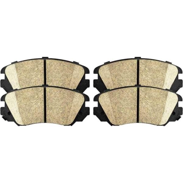 商品名AutoShack SCD1421 Front Ceramic Brake Pad Set Driver and Passenger Side Replacement for Chevrolet Equinox Impala Mali...