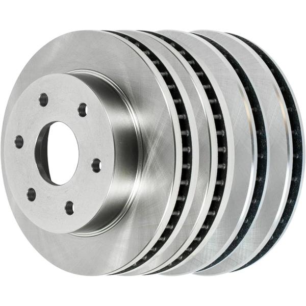 商品名AutoShack R65056-65086LR フロントおよびリアブレーキローター 4個セット 交換用 シボレー エクスプレス 1500 サバーバン 1500 タホ シルバラード 1500 GMC サバナ 1500 シエラ 1500...