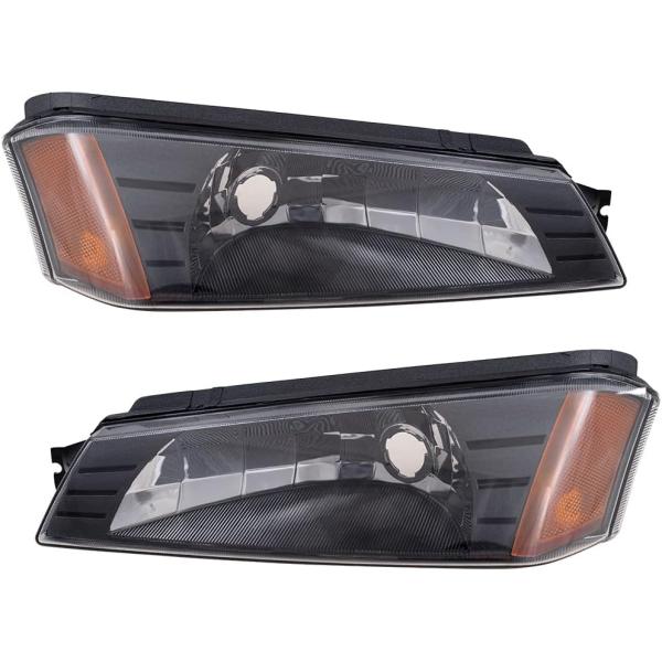 商品名EPIC LIGHTING OE Style Replacement Park Signal Lights Assembly Compatible with Chevrolet 02-06 Avalanche 1500 2500 w/...