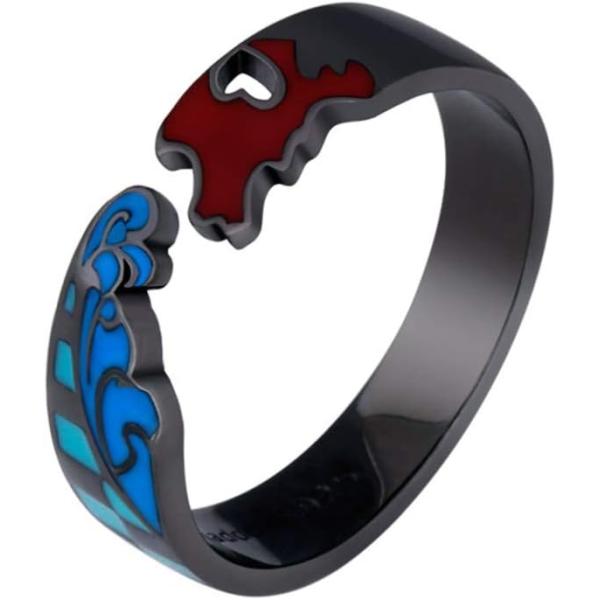 商品名アニメ タンジロウ Cos フィンガーリング ファッション 925 スターリングシルバー リング コスプレ 小道具 ジュエリーShopular Anime Tanjirou Cos Finger Ring Fashion 925 St...