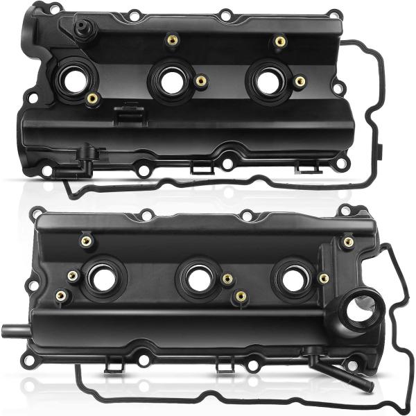 商品名A-Premium エンジンバルブカバーキット ガスケット付き 日産350Z インフィニティFX35 G35 2003-2008 M35 2006-2010 2003-2009 V6 3.5L サイド2個セットA-Premium Le...