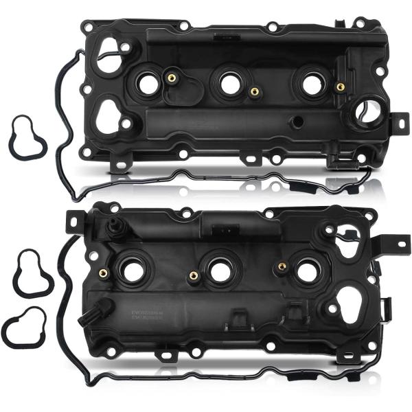 商品名A-Premium エンジンバルブカバーキット ガスケット付き Infiniti EX35 FX35 G35 M35 M35h Q50 Q70 Nissan 350Z V6 3.5L サイド2個セットA-Premium Left Ri...