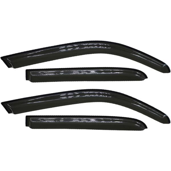 商品名JUEDIMA ウィンドウバイザー レインガード ディフレクター 04-06 タンドラ ダブル/クルーキャブ用JUEDIMA Window Visor Rain Guard Deflector for 04-06 Tundra Dou...