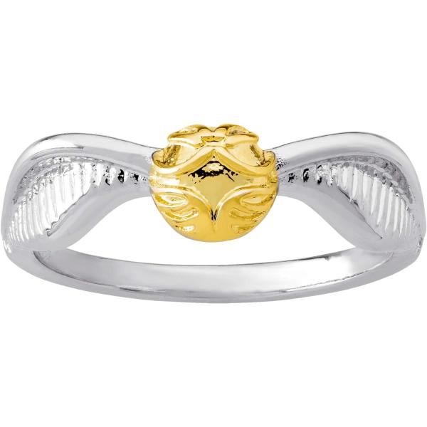 商品名Harry Potter Womens Golden Snitch Ring Rings Size 7 Silver and Gold Plated Jewelry (7)ブランド：Harry Potter商品サイズ：7高さ：3.2 ...
