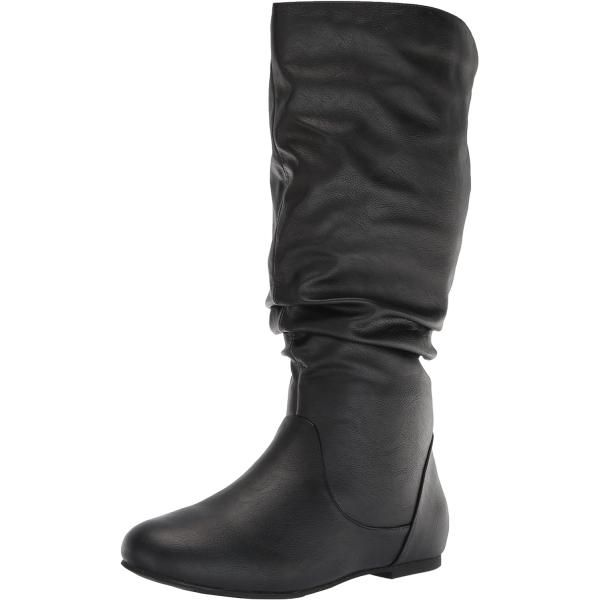 商品名Journee Collection Women's Mid Calf Boots, Black, 11ブランド：Journee Collection商品サイズ：11高さ：8.9 cm横幅：20.3 cm奥行：30.5 cm重量：54...