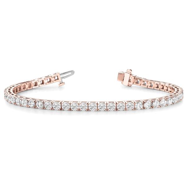 商品名:  4 Carat Classic Diamond Tennis Bracelet 4 Prong 14K Rose Gold Value Plus Collectionブランド: Houston Diamond District商...