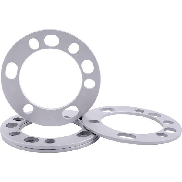 商品名ZHTEAPR 4個入り 6mm 1/4インチ ユニバーサルホイールスペーサーアダプター トヨタ シボレー GMC 6 ラグと5 ラグ フォード ダッジ 5x5.5 5x135 5x139.7 6x5.5 6x139.7 87-03 ...