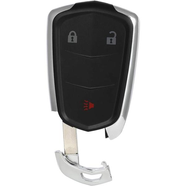 商品名cciyu 1 X Flip Key Fob Uncut Blade (SHELL CASE) 3 Buttons Replacement for Cadillac 2014 2019 SRX 3 BUTTON FCCID: HYQ2...
