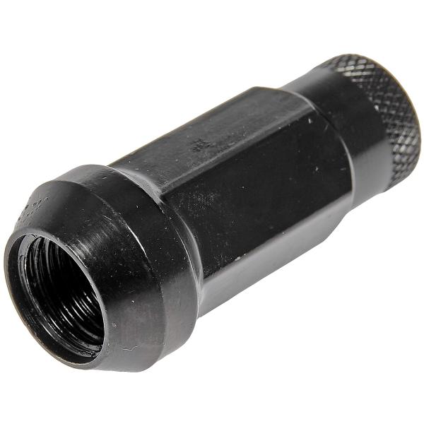 商品名: Dorman 713-685A オープンエンドローレットホイールナット 一部のモデル用 - ブラック 20個パック Dorman 713-685A Black Open End Knurled Wheel Nuts Compati...