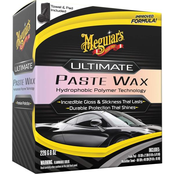 商品名Meguiar's G210608EU Ultimate Paste Wax Autowachs, 227gMeguiar's Ultimate Paste Wax - Premium Car Wax for a Deep, Refl...