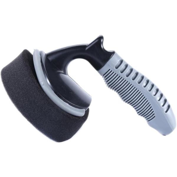 商品名VICASKY タイヤシャイン ワックスアプリケーター タイヤブラシ タイヤドレッシングアプリケーターパッド タイヤの輝きを保つ 再利用可能 洗濯可能 タイヤディテーリング ワックスブラシ用VICASKY Tire Shine Wax...