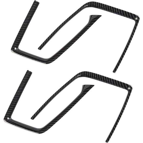 商品名車のドアトリムハンドル アームレストストリップカバー インテリアアクセサリー フォードF-150 F150 2015-2020 209 2018 カーボングレイン 4個Car Door Trims Handles Armrest St...