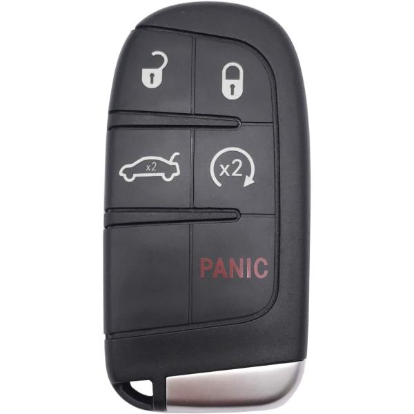 商品名交換用キーレスエントリーキーフォブカバーケース Dodge Charger Challenger Jeep Grand Cherokee Compass Renegade Patriot Grand Comander Chrysler...