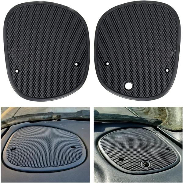 商品名HECASA Passenger Side RH&amp; Driver Side LH Dash Speaker Cover Grille Compatible With 1998-2005 GMC Jimmy Sonoma Che...