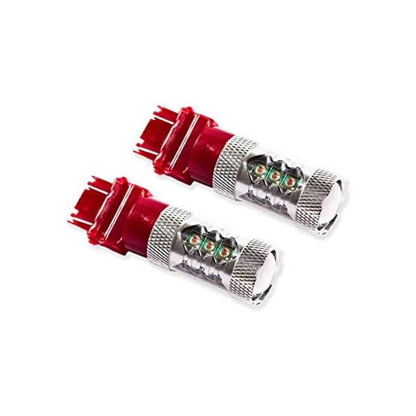 商品名Diode Dynamics 3156/3157 XP80 Tail Light LED Bulbs (Pair), Redブランド：Diode Dynamics商品サイズ：Pair高さ：2.5 cm横幅：15.2 cm奥行：25.4...
