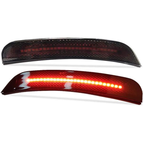 商品名FREEMOTOR802 Compatible With 2015-2023 Dodge Charger Rear Side Marker Lights, Smoked Lens Rear Side Marker Light 2PCS...