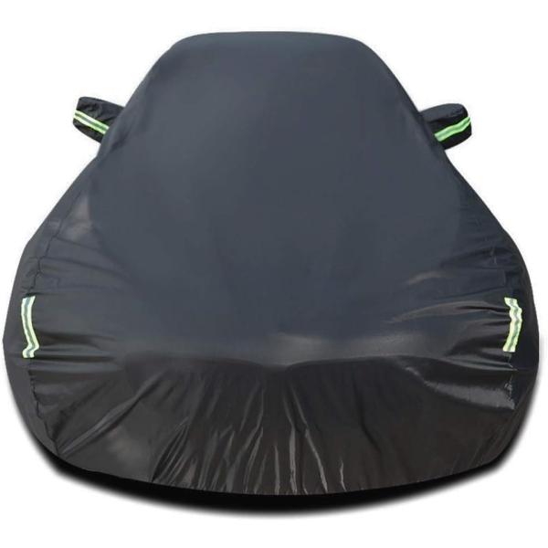 商品名SjYsXmカーカバーフォードマスタングGT / V6 /シェルビー/エコブースト/マッハ1 65-73 / 94-22ファストバックコンバーチブルと互換性のある、コットンライナー付き防水フルカバーCustom Fit Car Cov...