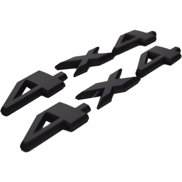 商品名PartsTo 4x4 デカール エンブレム 粘着 ジープ グランドチェロキー コンパス パトリオット レネゲード トレイホーク SUV トラック テールゲートフェンダーPartsTo 4x4 Decal Emblem with Ad...