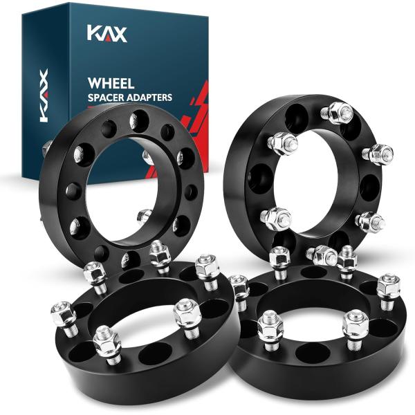 商品名KAX 6x5.5 Wheel Spacer,1.5"" Thickness Hubcentric Wheel Spacer Adapter Fit for Tacoma,4Runner,Tundra,GX460,FJ Cruiser...