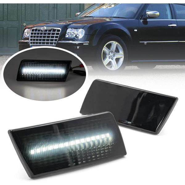 商品名NJSBYL LED Side Marker Lamps for Chrysler 300 2005 2006 2007 2008 2009 2010 2011 2012 2013 2014 Left Driver Right Pas...